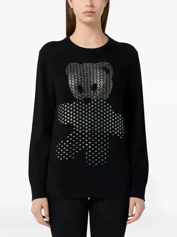 Philipp Plein Teddy Crystal-embellished Sweater