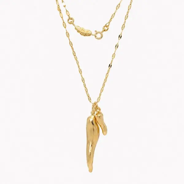 POUPETTENYC Chilli Necklace Double