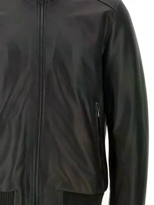 BARBA NAPOLI Dakota Leather Jacket