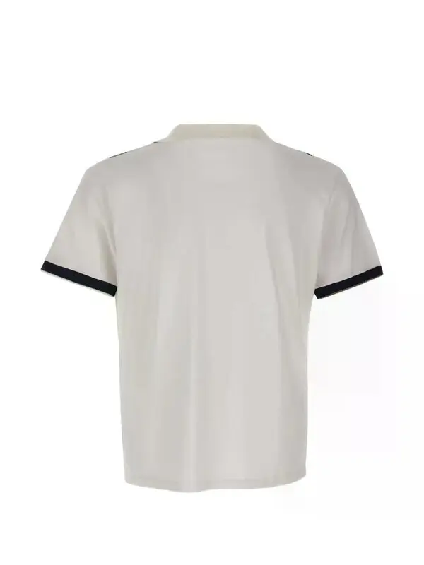 BOB Jacquard-insert Polo-collar T-shirt
