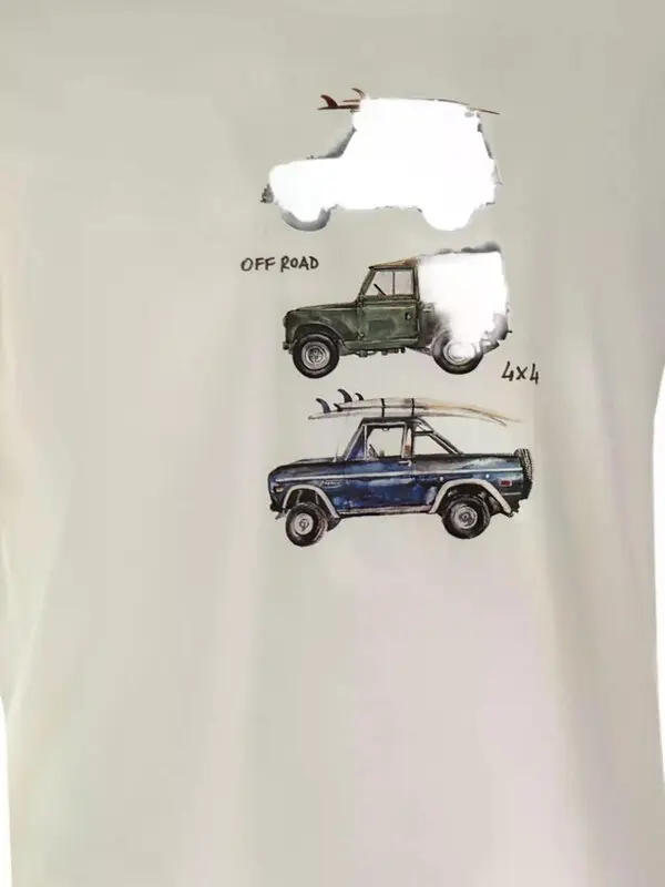 BOB Car-print T-shirt