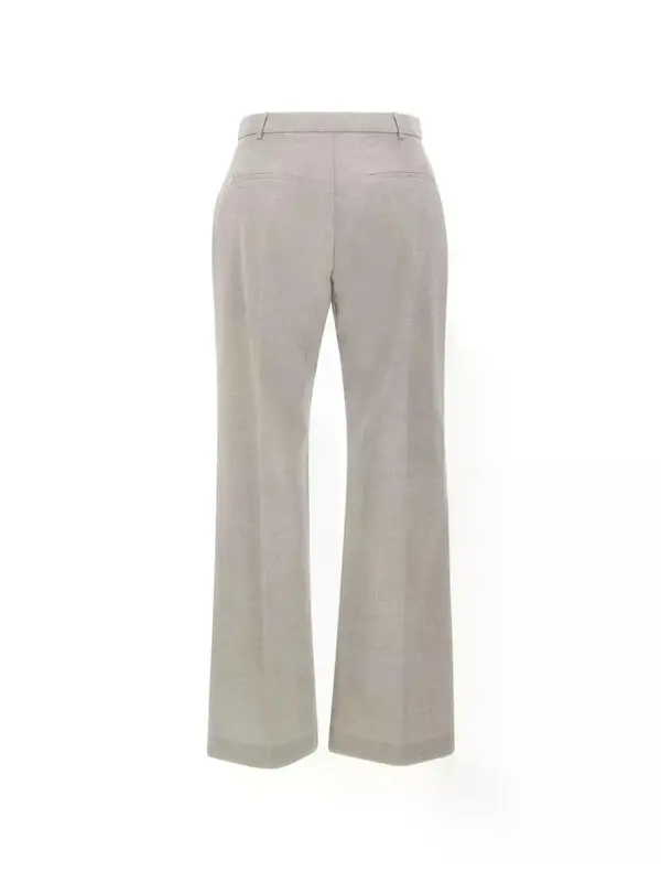 Eleventy Pressed-crease Straight-leg Trousers