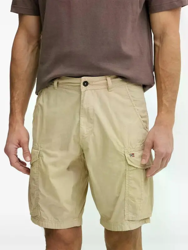 NAPAPIJRI Noto Logo-patch Cargo Shorts