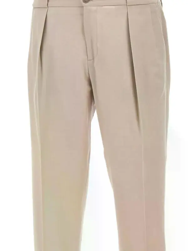 BRIGLIA 1949 Portobellos Pleated Trousers