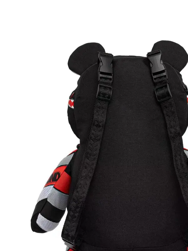 SPRAYGROUND Bear-shaped Graphic-print Backpack