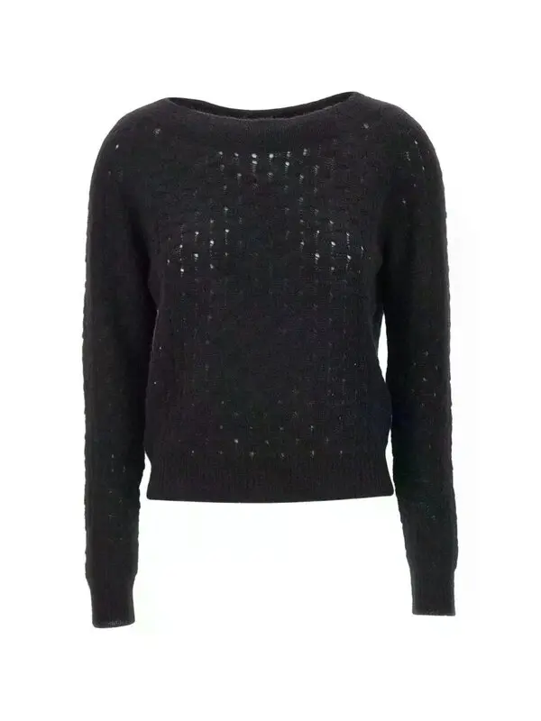 GRAN SASSO Openwork-knit Sweater