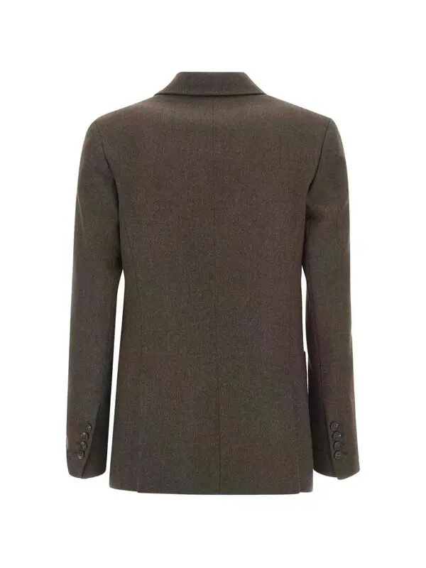 Eleventy Double-breasted Peak-lapel Jacket