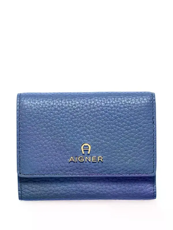 AIGNER Ivy Pebbled-leather Wallet