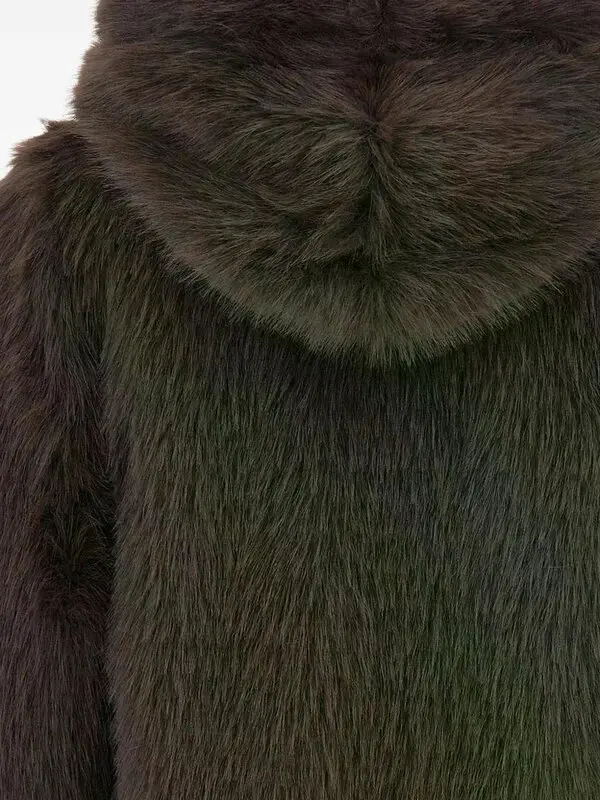 KAOS Faux-fur Hooded Coat