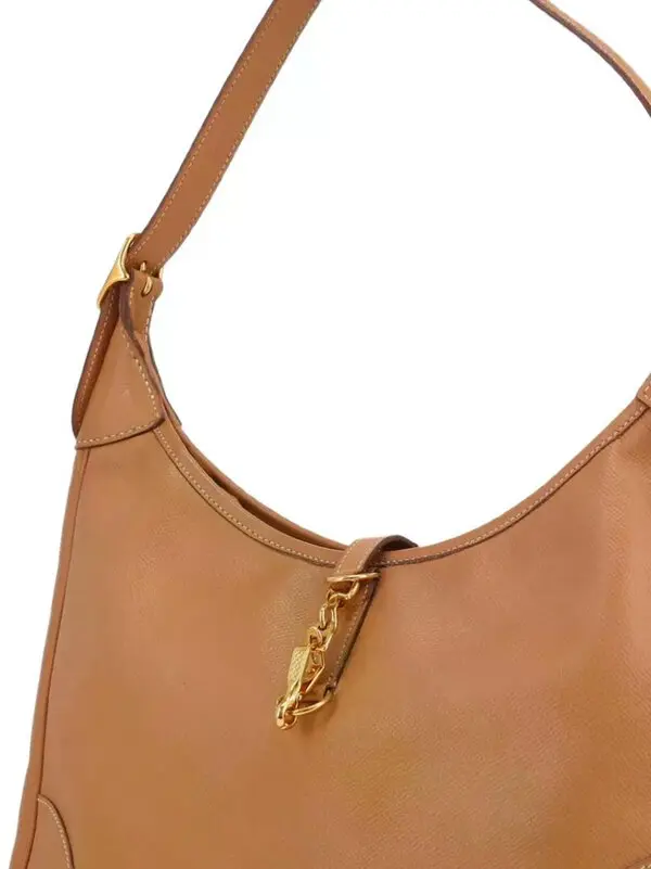 Hermès 1993 Trim Courchevel Shoulder Bag - Brown