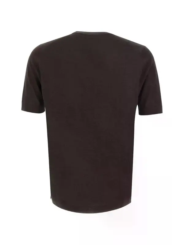 FILIPPO DE LAURENTIIS Short-sleeved Knitted T-shirt