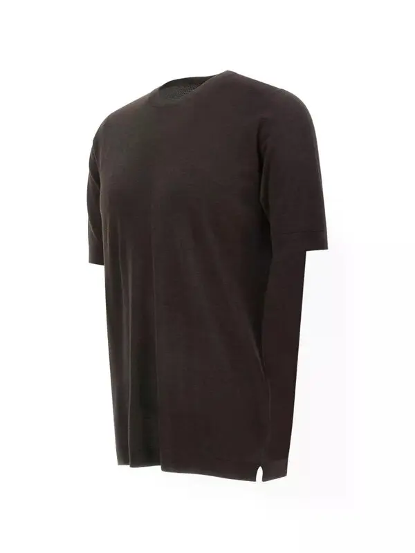 FILIPPO DE LAURENTIIS Short-sleeved Knitted T-shirt