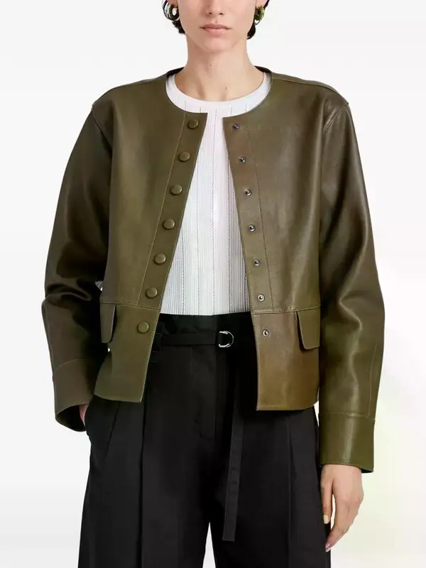 Proenza Schouler White Label Robin Jacket In Leather