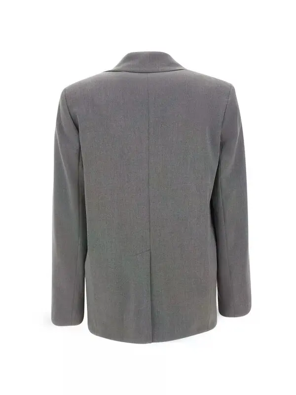 KAOS Flap-pocket Single-breasted Blazer - Grey