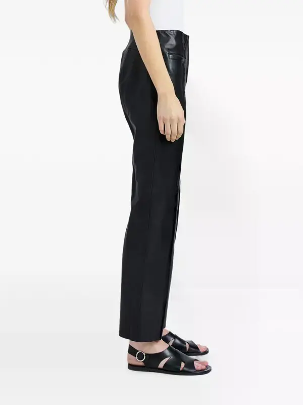 Proenza Schouler White Label Isadora Pants In Leather - Black