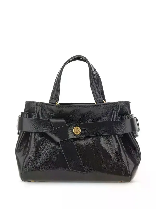 GIANNI CHIARINI Small Miranda Leather Tote Bag