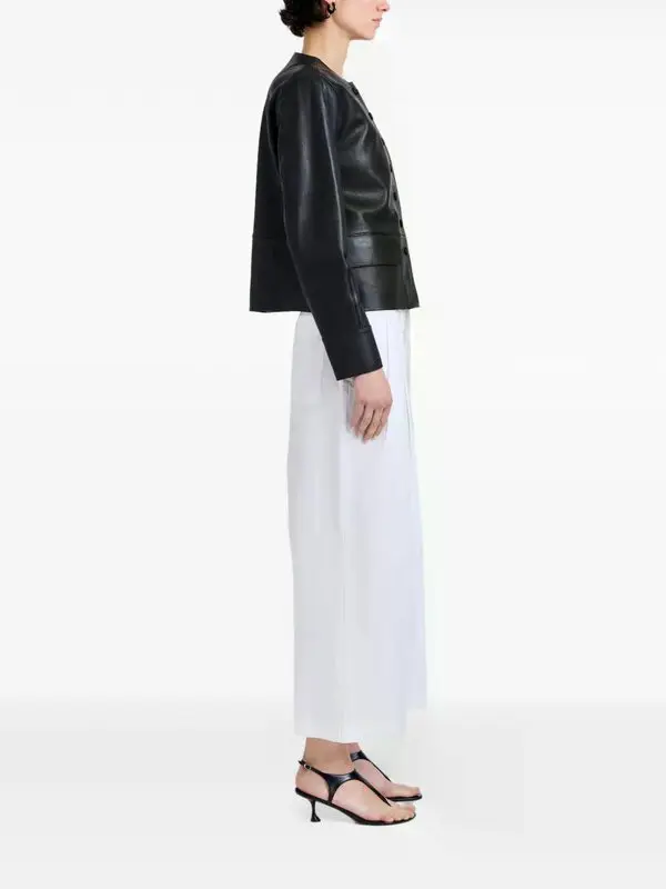 Proenza Schouler White Label Leather Jacket - Black