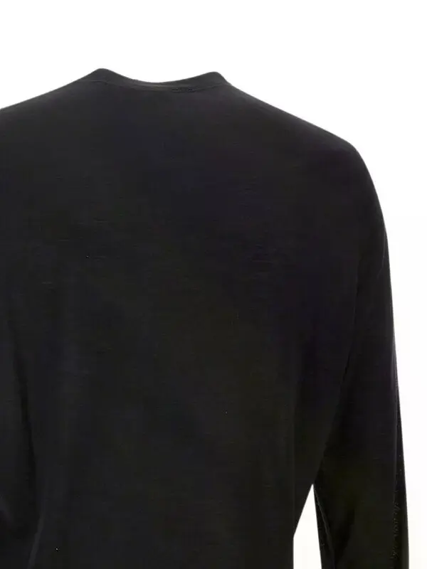 FILIPPO DE LAURENTIIS Royal Wool Long-sleeve T-shirt