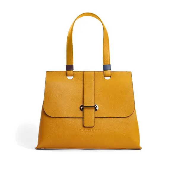 HESTER VAN EEGHEN Barn Sole Leather Handbag