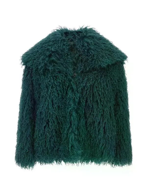 KAOS Curly Faux-fur Coat