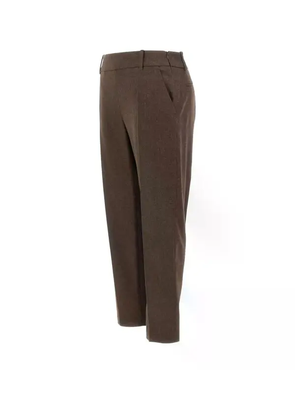 Eleventy Pressed-crease Trousers