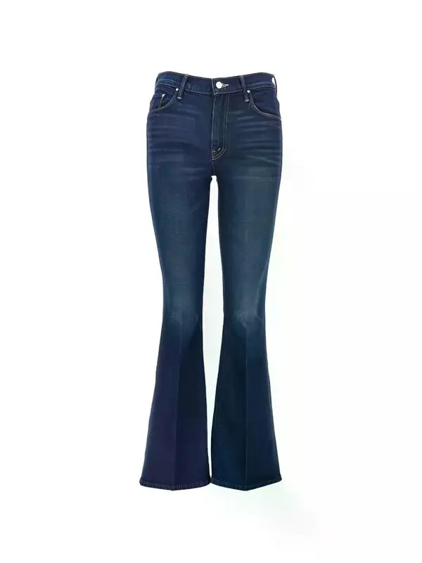 MOTHER The Weekender Faded Flared Jeans