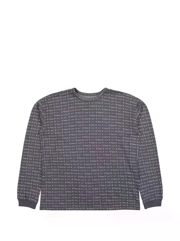 ERL Jacquard-knit Long-sleeved T-shirt - Brown
