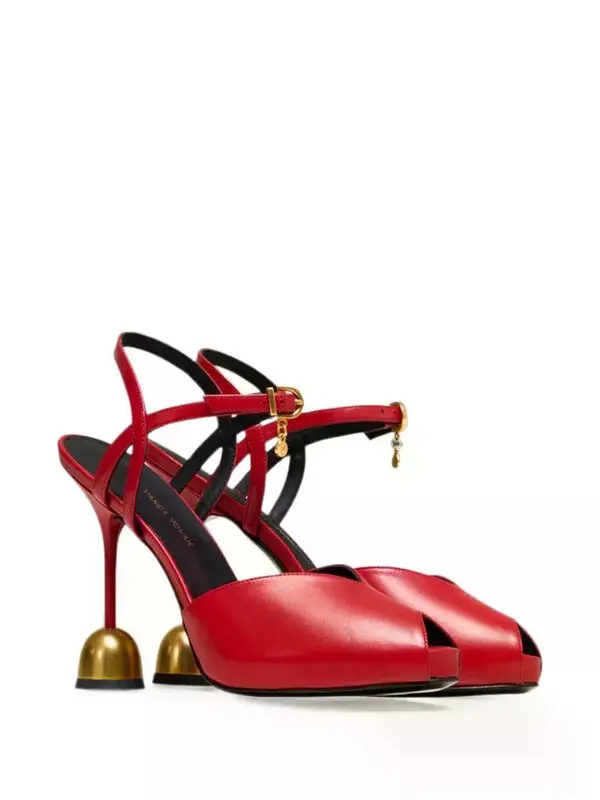 VANDA NOVAK Marilyn Peep-toe Pumps