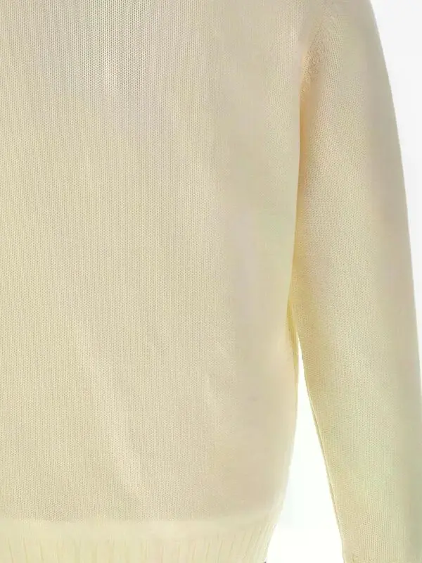 FILIPPO DE LAURENTIIS Half-zip Merino-wool Sweater