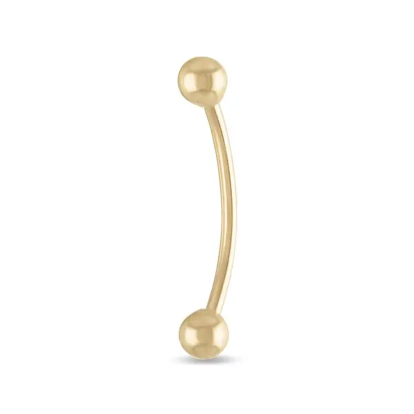Zahav Jewelry 10k Solid Belly Ring