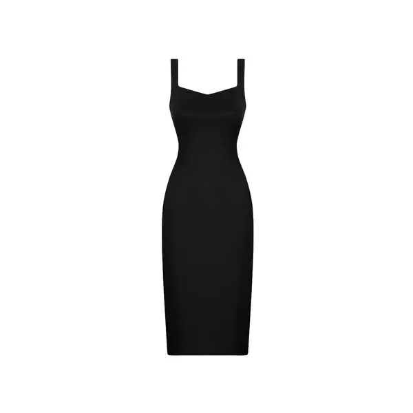 ELSAVA Dress Midi - Black