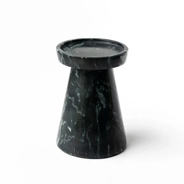 HOUSE OF REVELRY Tall Monolith Marble Candle Holder