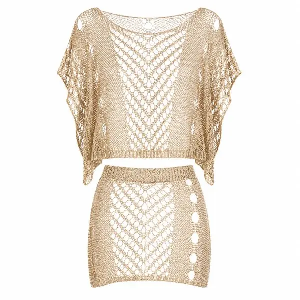 MUCHE & MUCHETTE Vita Metallic Knit Set