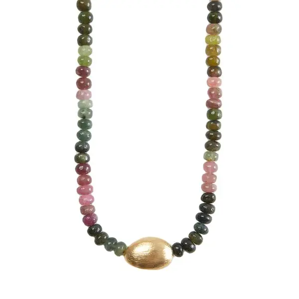 Argento Vivo The Harper Necklace Emerald - Green