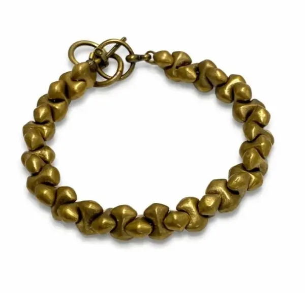 Rachel Nathan Spice: Brass Bones Bracelet