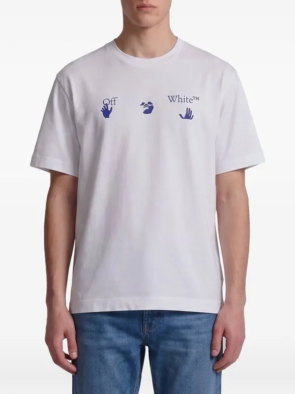 Off-White Bacco Arrow Skate Cotton T-shirt