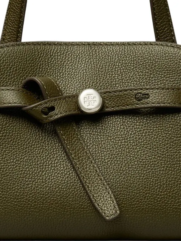 Tory Burch Romy Small Leather Boston Bag