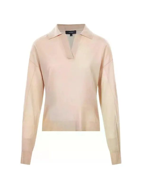 Soeur Long-sleeve Polo Sweater