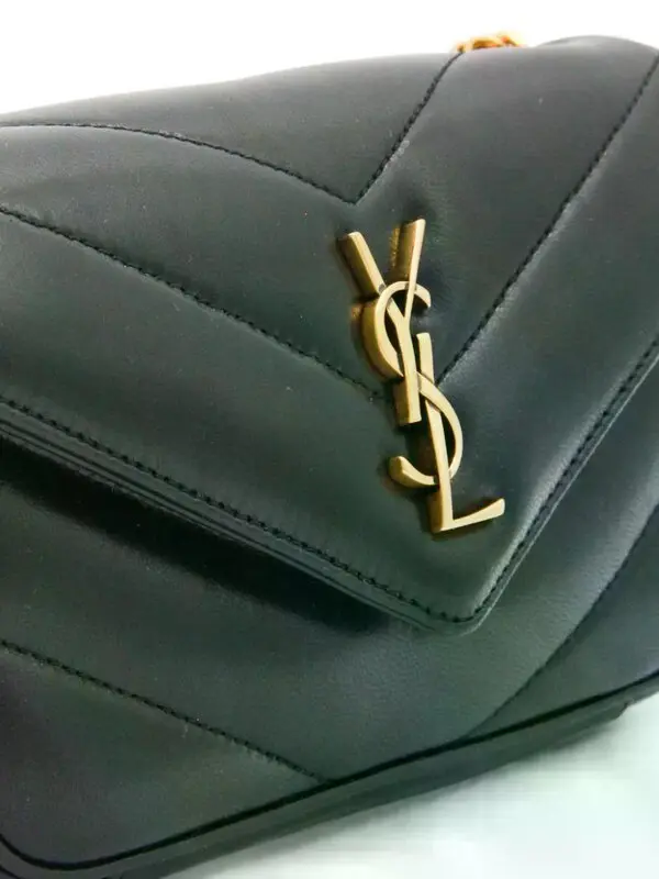 Saint Laurent Loulou Quilted Leather Mini Shoulder Bag