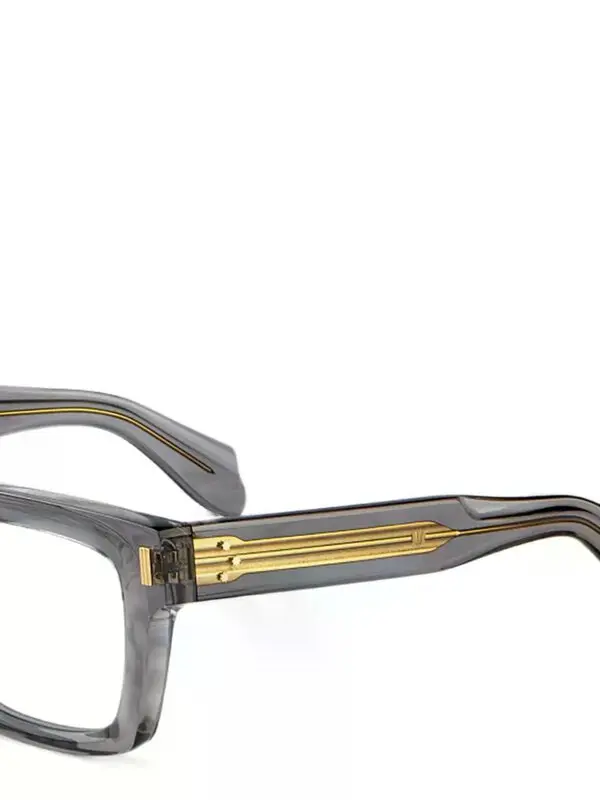 CUTLER & GROSS Rectangle-frame Glasses