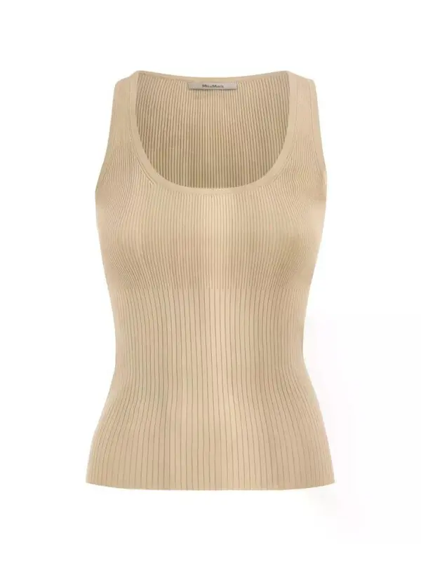 Max Mara Ribbed-knit Top