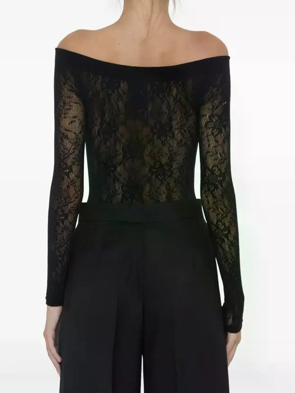 Saint Laurent Floral-pattern Bodysuit
