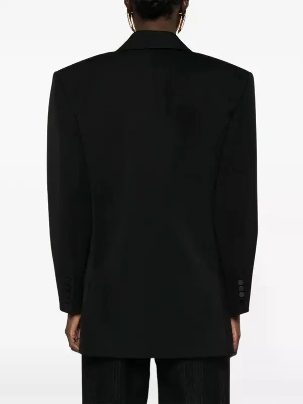 Saint Laurent Double-breasted Peak-lapels Blazer