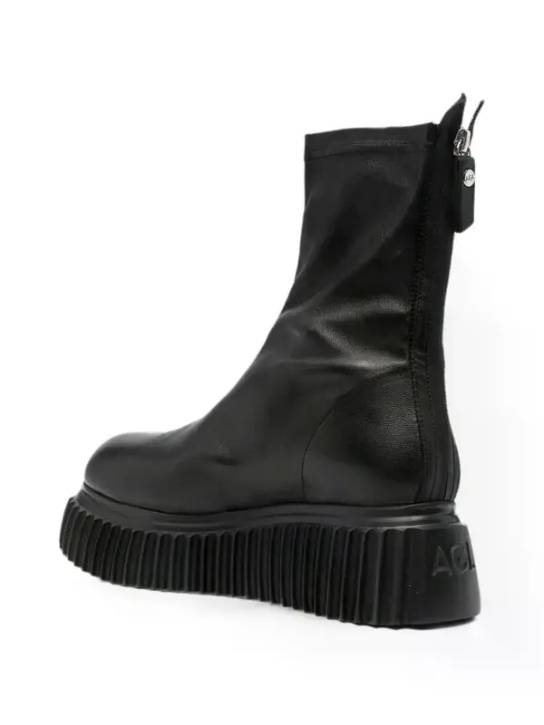 Agl Platform Heel Ankle Boots