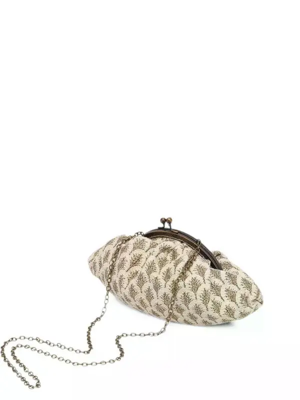 HOSS INTROPIA Jacquard-knit Clutch Bag