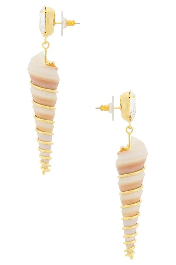 JENNIFER BEHR Zingaro Dangle Earrings - Dove