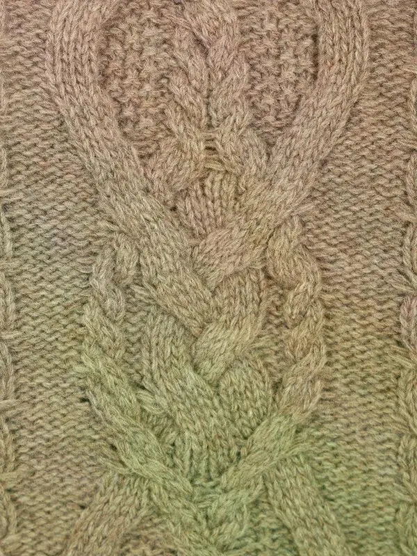 Max Mara Cable-knit Crew-neck Sweater
