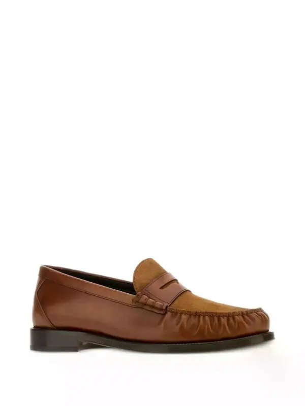 Brunello Cucinelli Leather Loafers