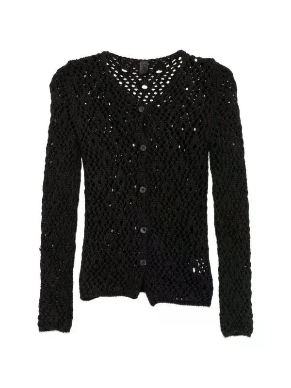 Dolce & Gabbana 2000s Crochet-knit Cardigan