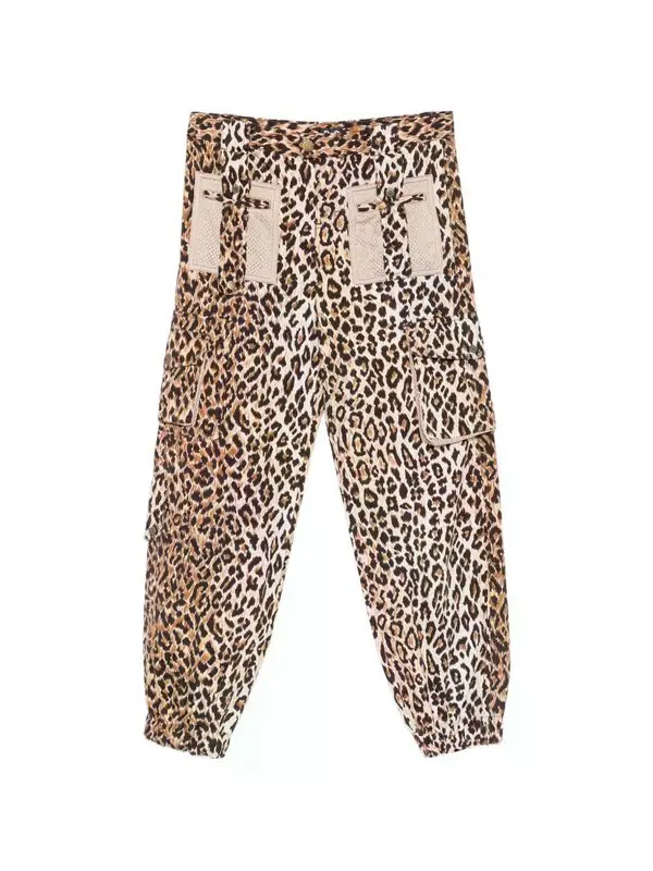 Dolce & Gabbana 2000s Leopard-print Cargo Pants